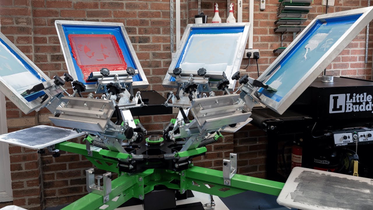Underbase + Colour + Highlight | Screen Printing - YouTube