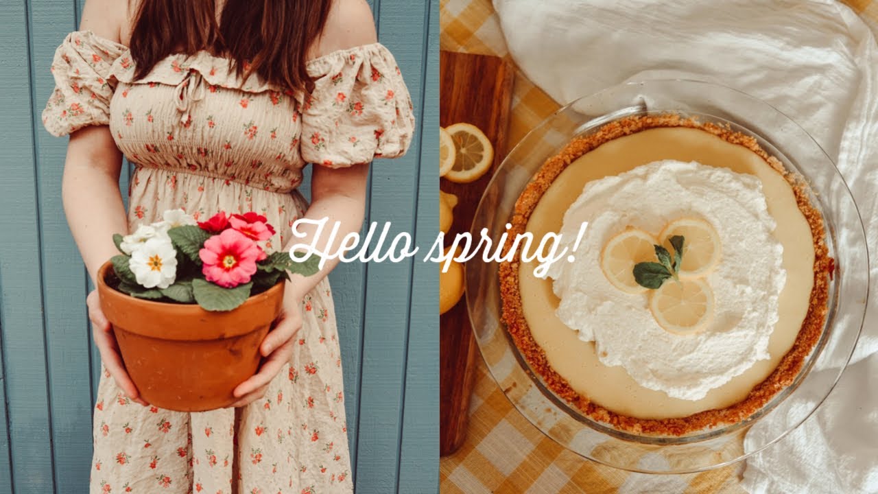 welcoming spring | cottagecore | slow living vlog - YouTube