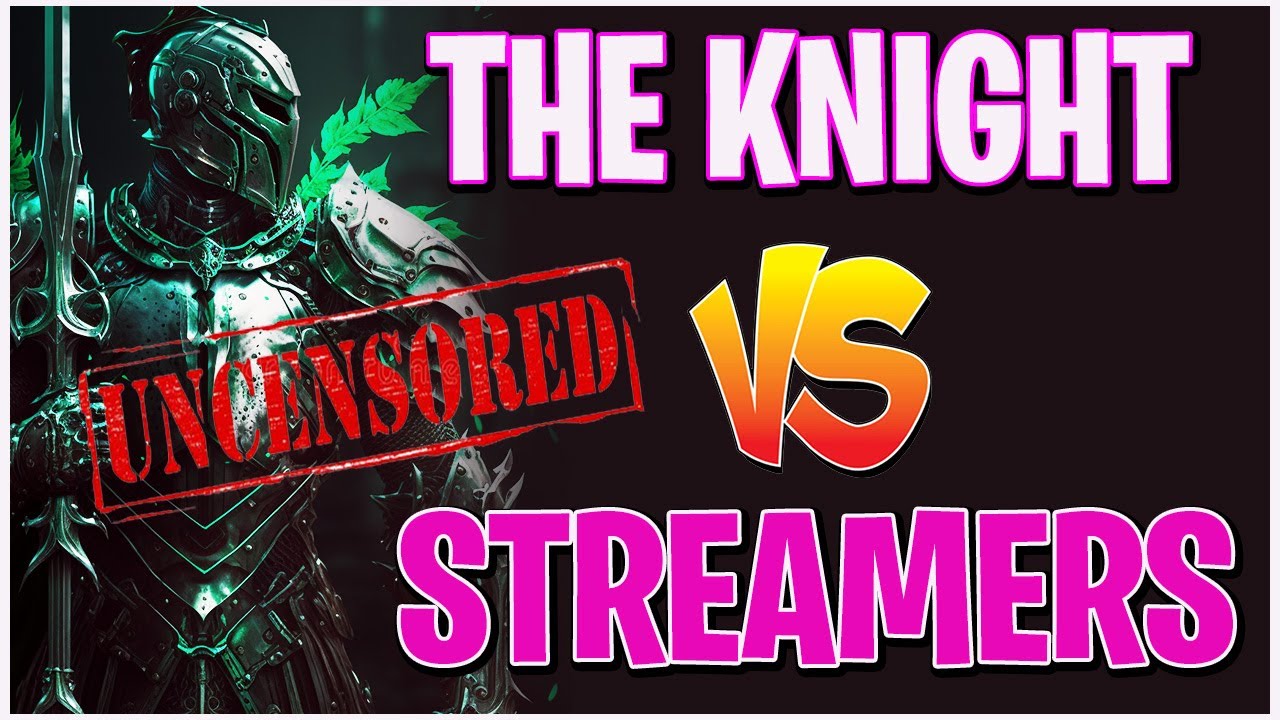 The Knight Vs RAGING Salty Twitch Streamer - UNCENSORED MEMBERS VID ...