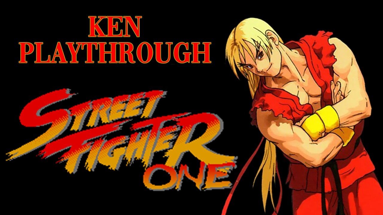 MUGEN |\/| Street Fighter One - Ken Playthrough - YouTube