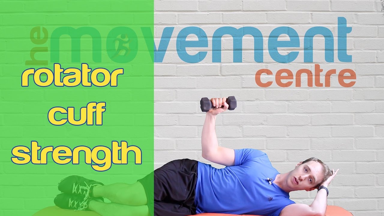 Rotator Cuff Strengthening | Side Lying External Rotation | The ...