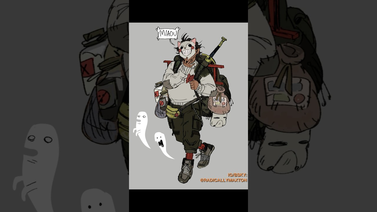 Silly cat merchant :3. #off #offmortisghost #zacharie #fanart # ...