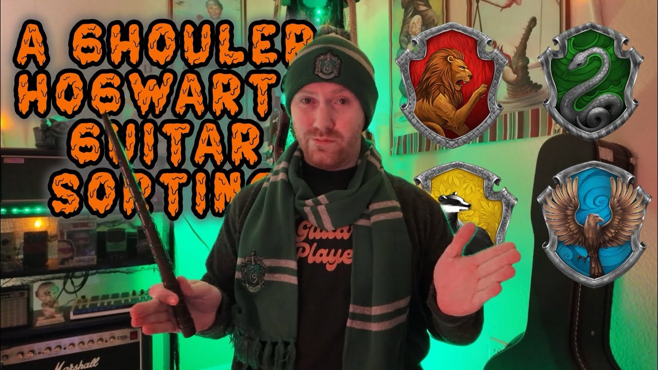 A Ghouler Hogwarts guitar sorting! - YouTube