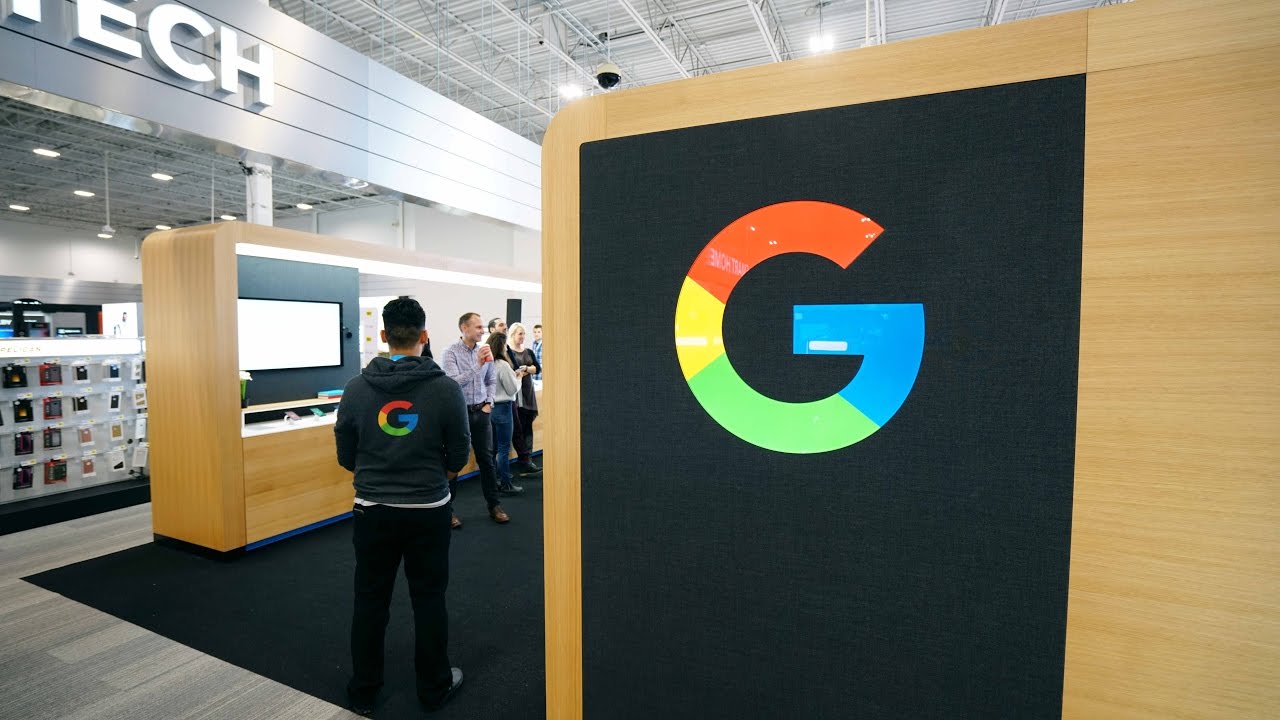 Google's FIRST Official STORE! - YouTube