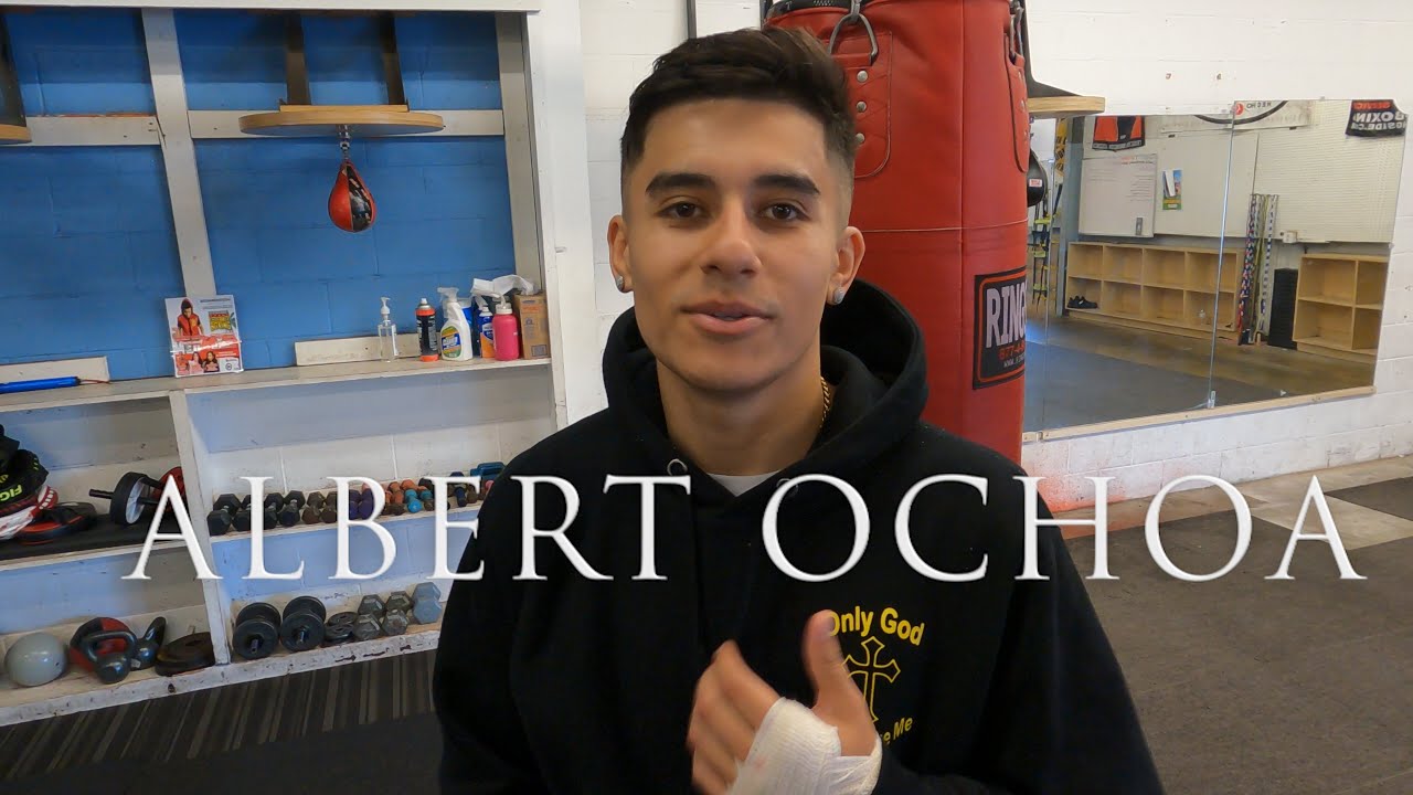 ALBERT OCHOA gets trained By TONY "THE TIGER" LOPEZ organized work out ...