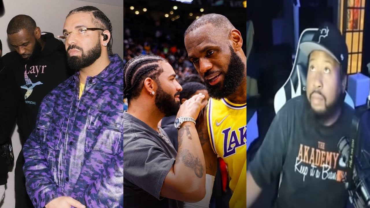 Did Bron Switch up? Akademiks speaks on Rumors that Drake & Lebron ...