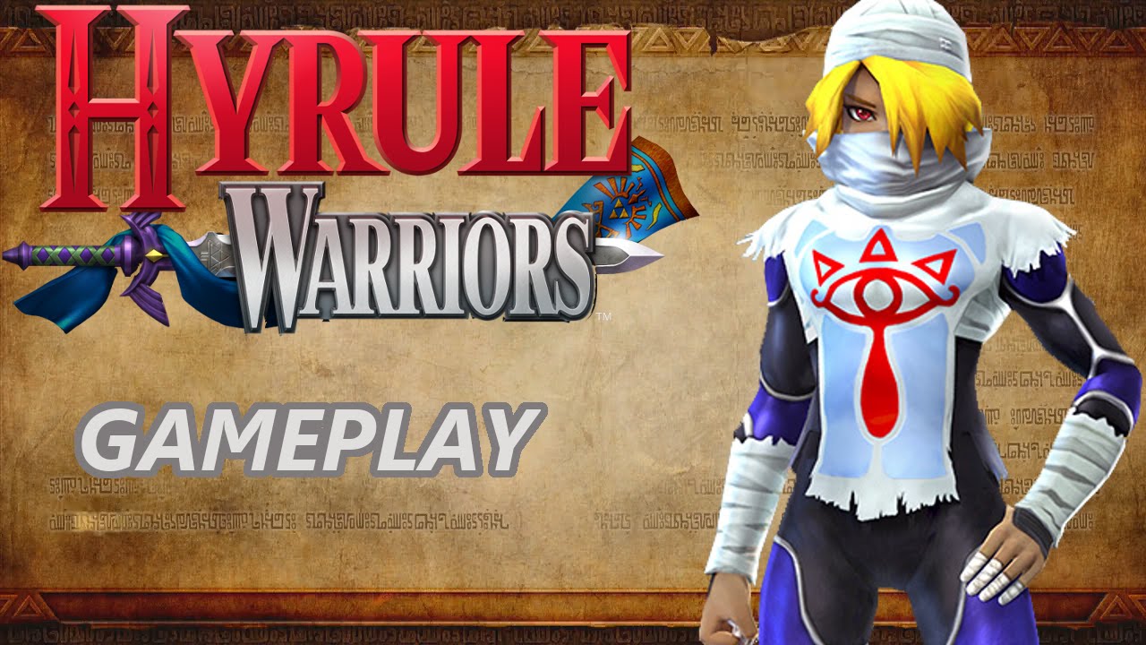 Hyrule Warriors Gameplay With Sheik Ocarina of Time Costume - YouTube