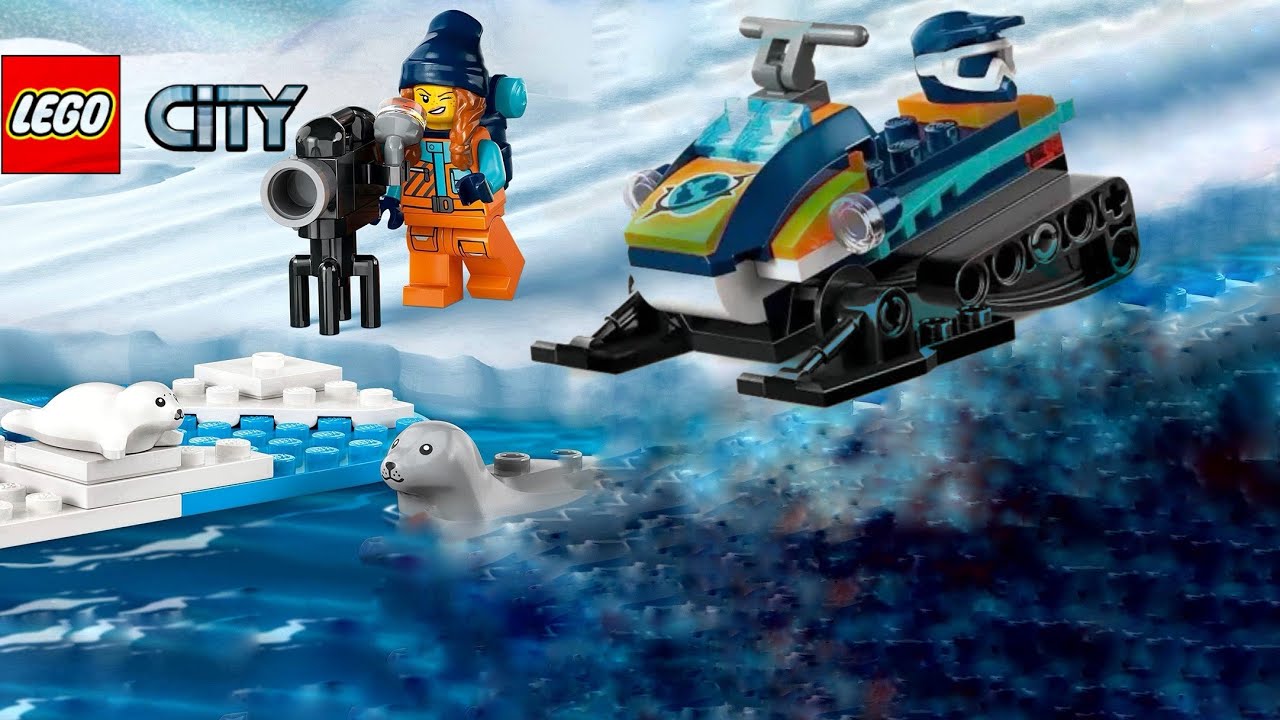 Unboxing LEGO City Arctic Explorer Snowmobile! - YouTube