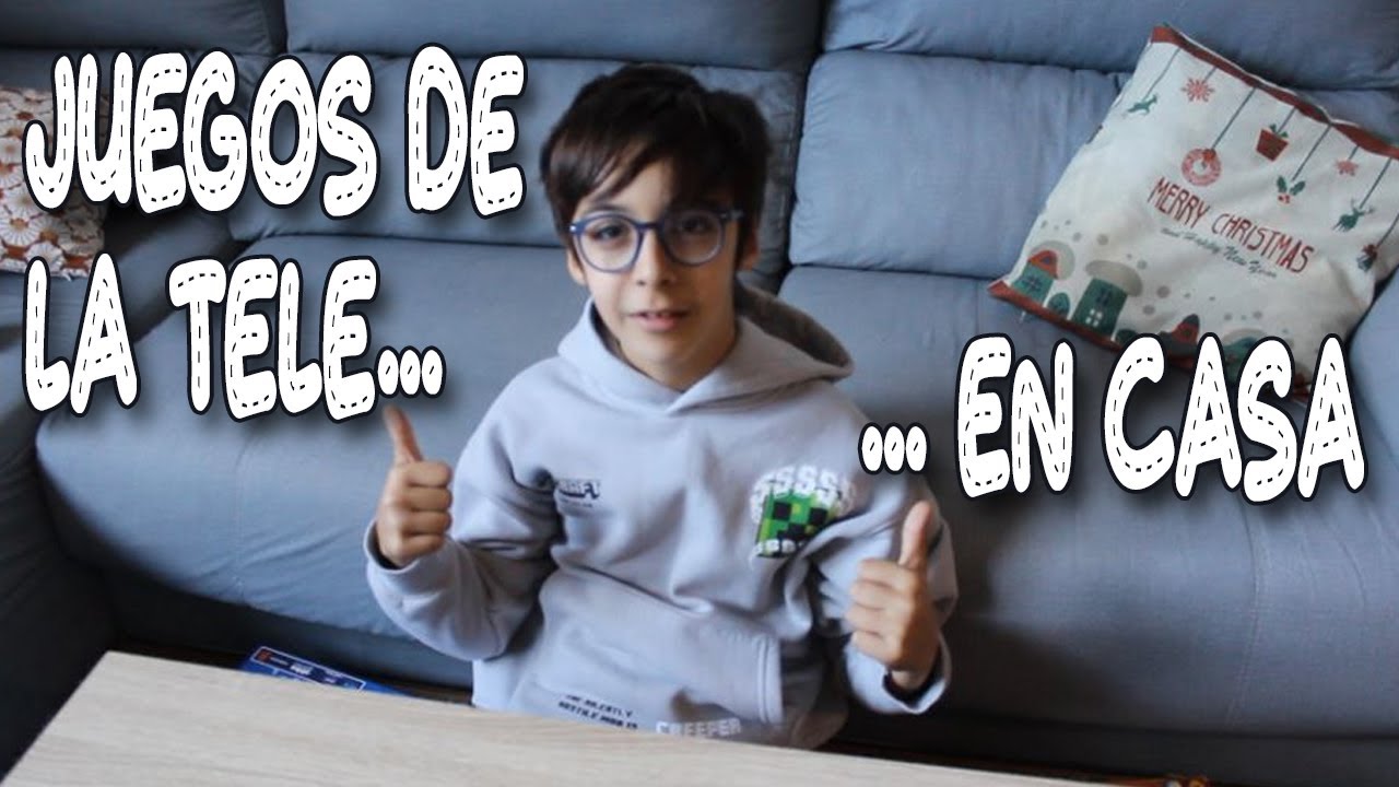📺 ¡¡JUEGOS DE LA TELE EN CASA!! 🎲| JUGANDO CON HUGO - YouTube