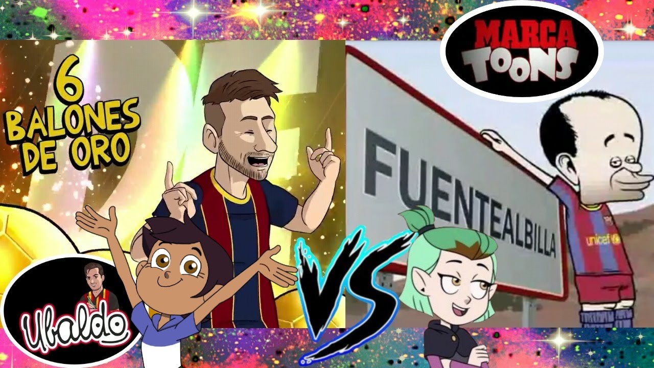 6 Balones de Oro vs MI PUEBLO NO SE TOCA | Ubaldo Mx / MARCAToons ...