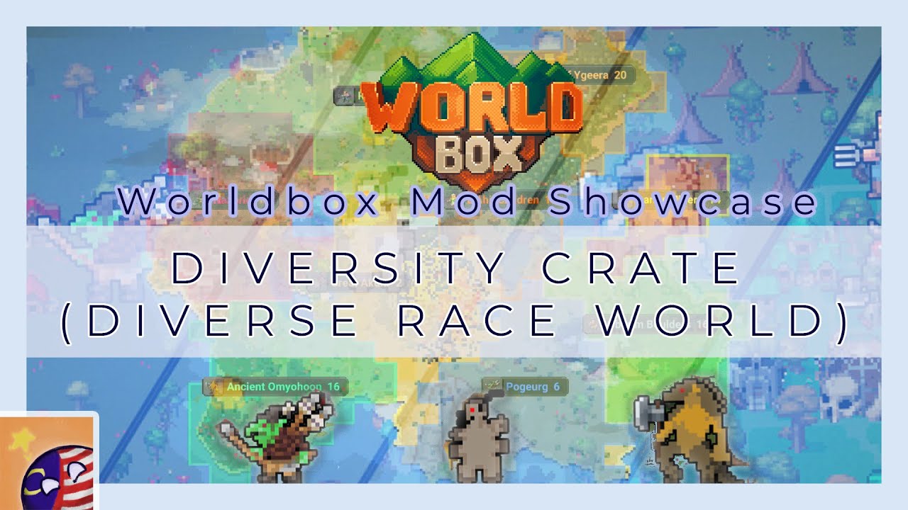 Worldbox Mod Showcase #2 (DIVERSITY CRATE) - YouTube