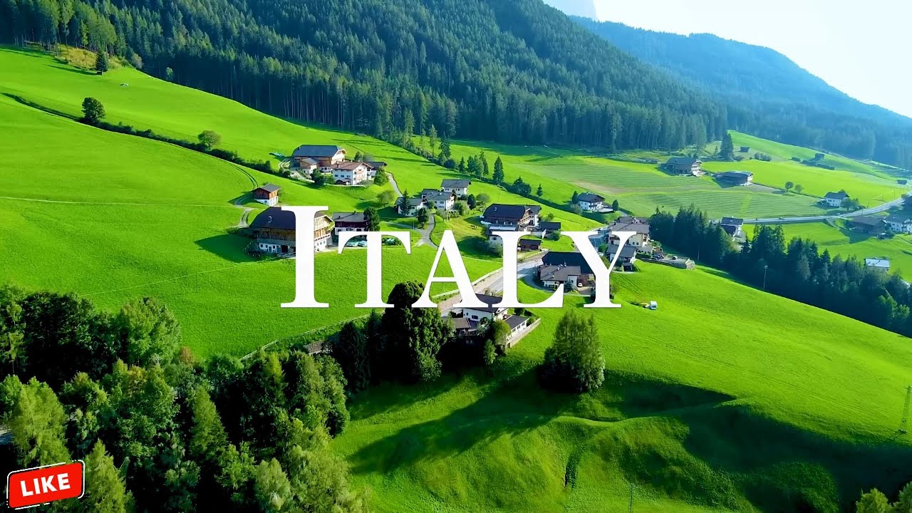 Italy 4K | Scenic Relaxation with the nature view | Italy’s Wild Beauty ...