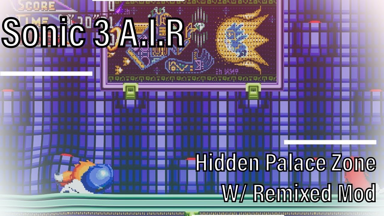 Sonic 3 A.I.R | Hidden Palace Zone Knux Boss Fight | W/ Remixed Mod ...