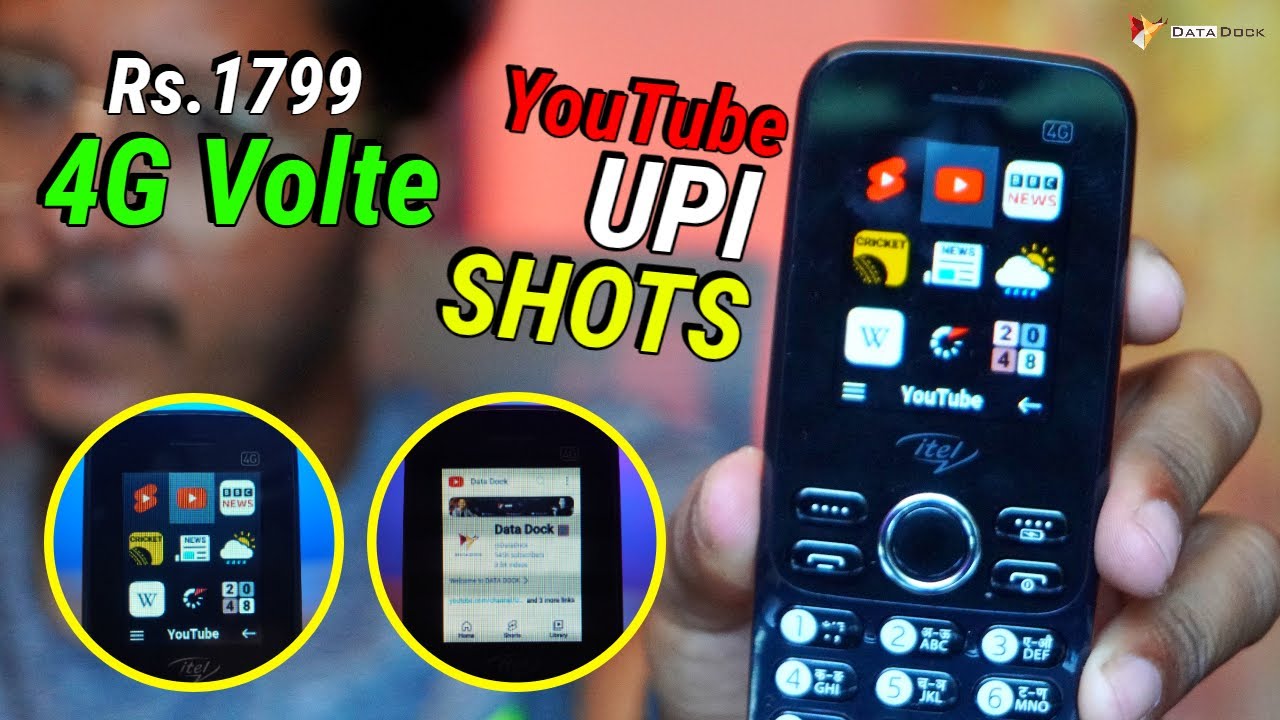 Best 4G Feature Phone with Youtube, Youtube Shots, UPI Lots More Under 2K | itel Super Guru 4G ...