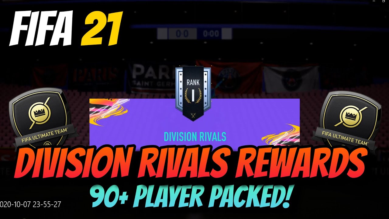 FIFA 21 - MY RANK 1 DIVISION RIVALS REWARDS in ULTIMATE TEAM! OMG WE ...