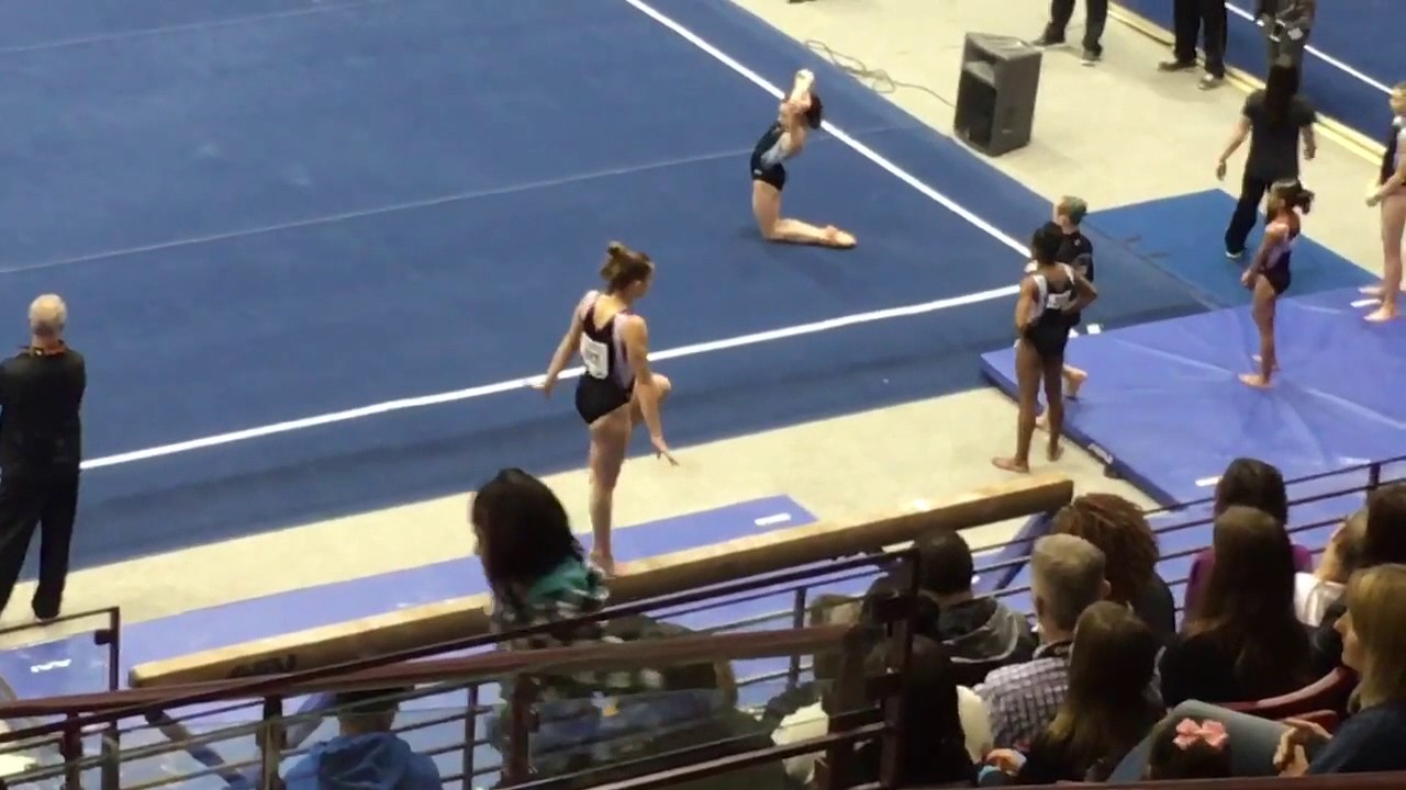 Allison Gard-Beam-2016 Level 9 Western Nationals - YouTube