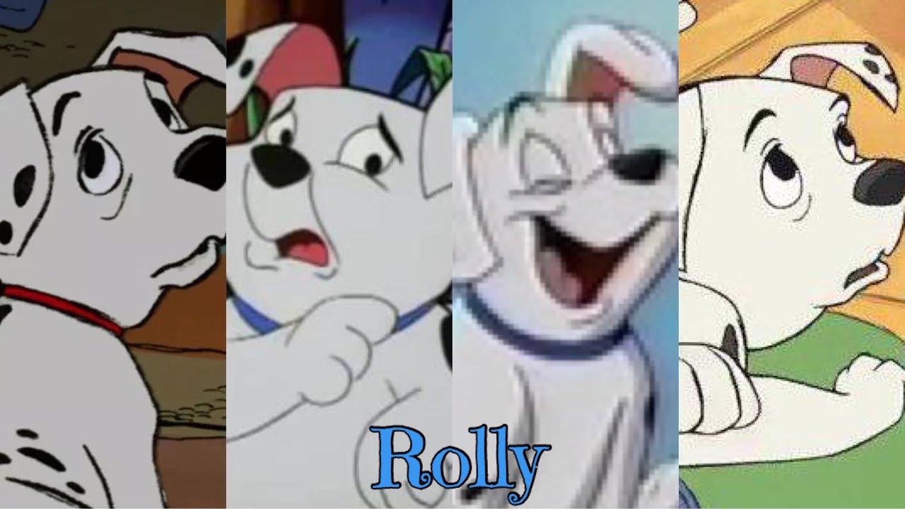 Rolly (101 Dalmatians) | Evolution In Movies & TV (1961 - 2003) - YouTube