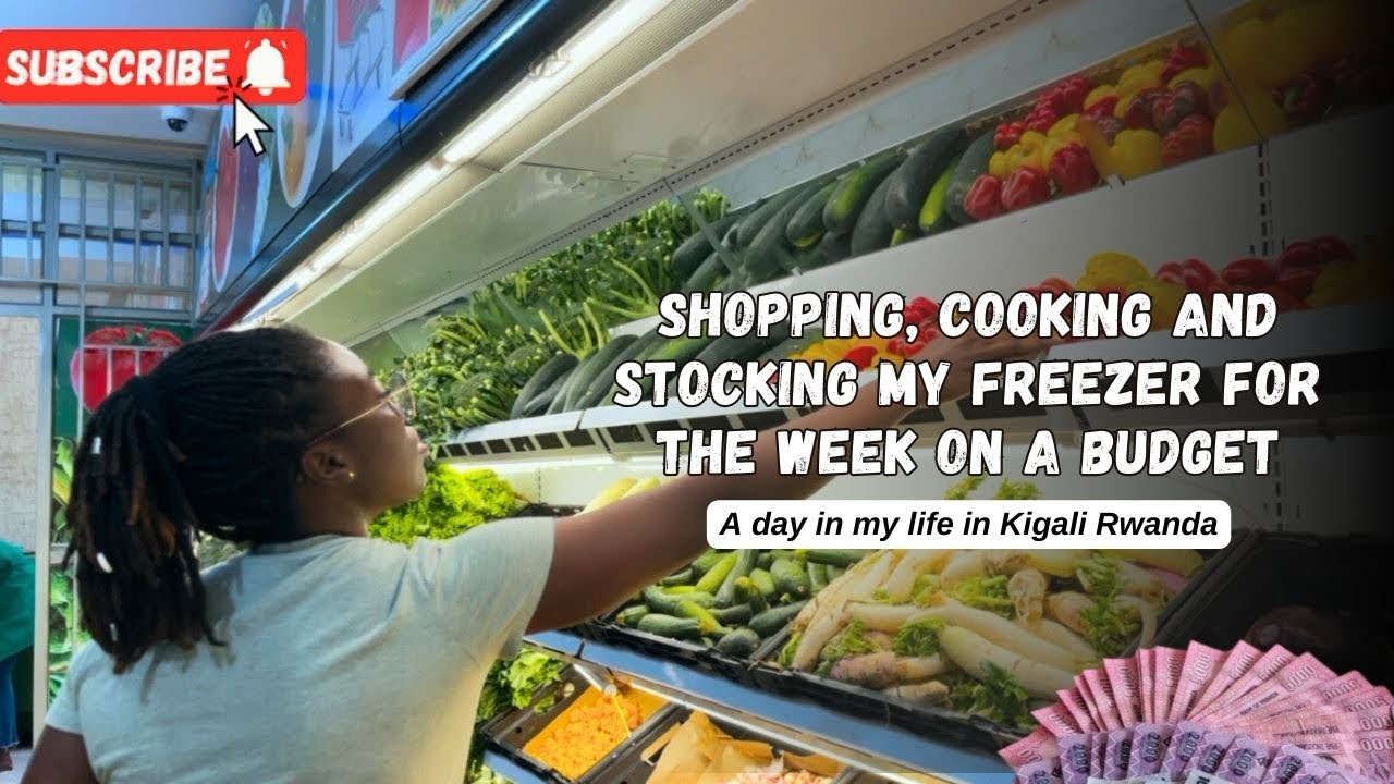Shopping, Cooking and Stocking for the week on a Budget - YouTube