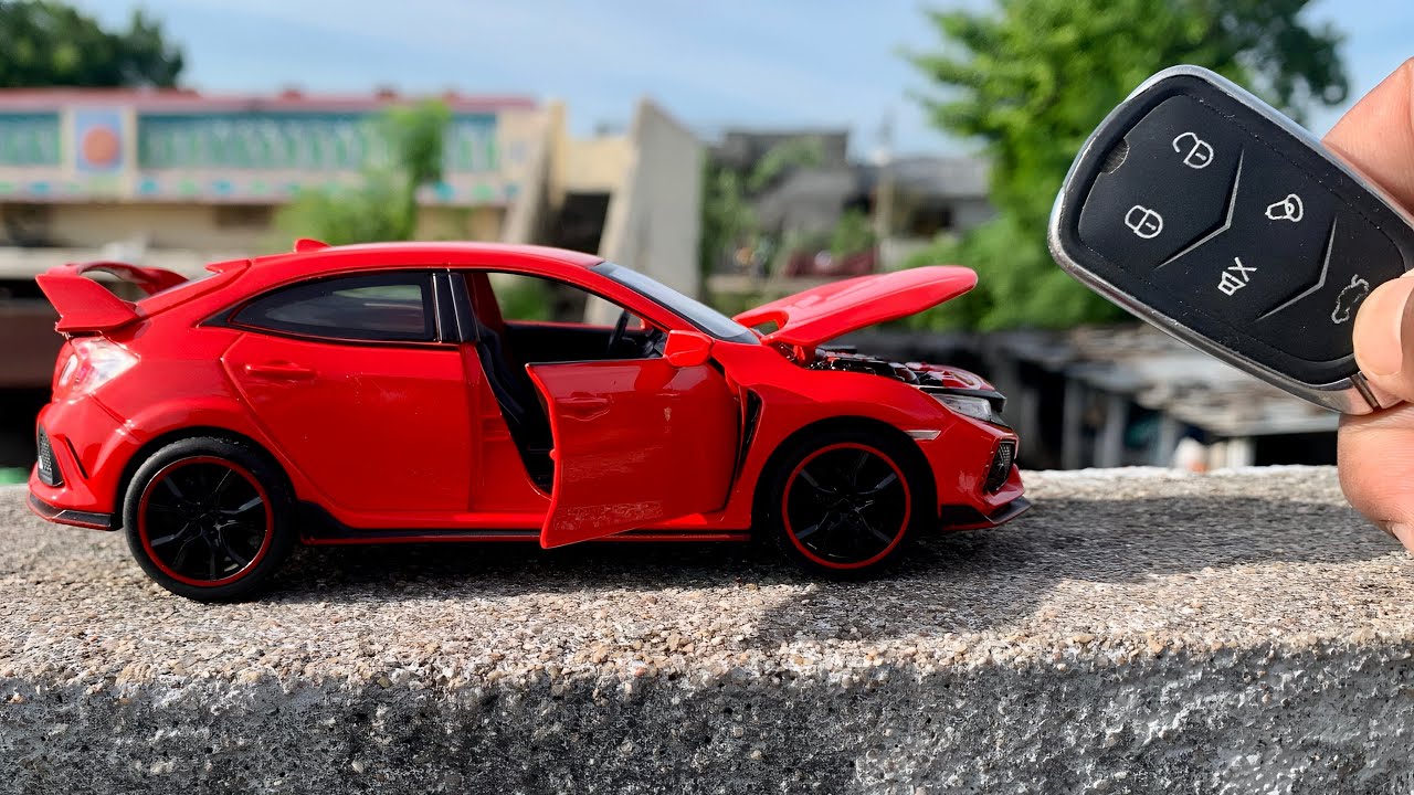 Unboxing of Scale Model Honda Civic | Scale 1/24 Model | Die-Cast ...