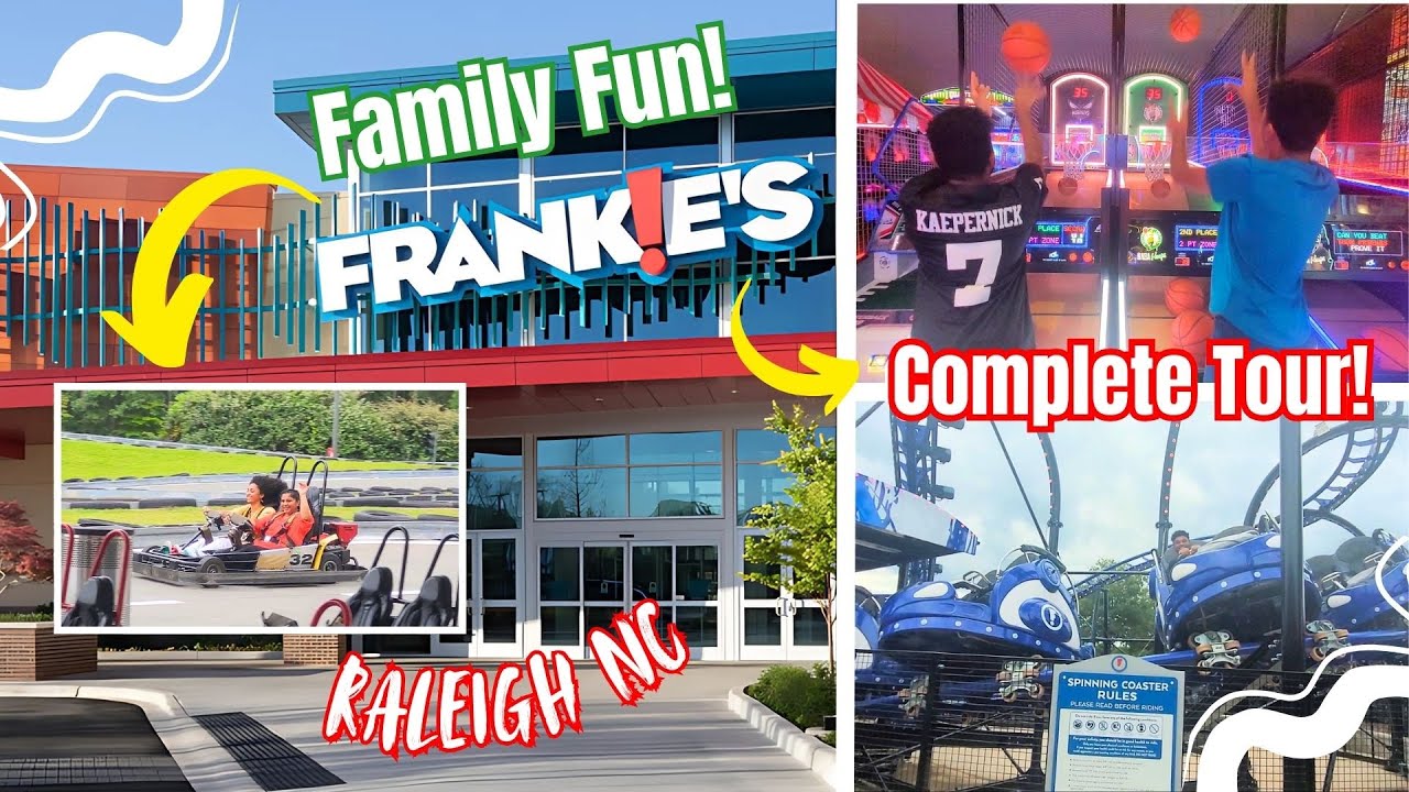 Family Fun at Frankie's Fun Park in Raleigh 🎉 | Complete Tour of Arcade ...