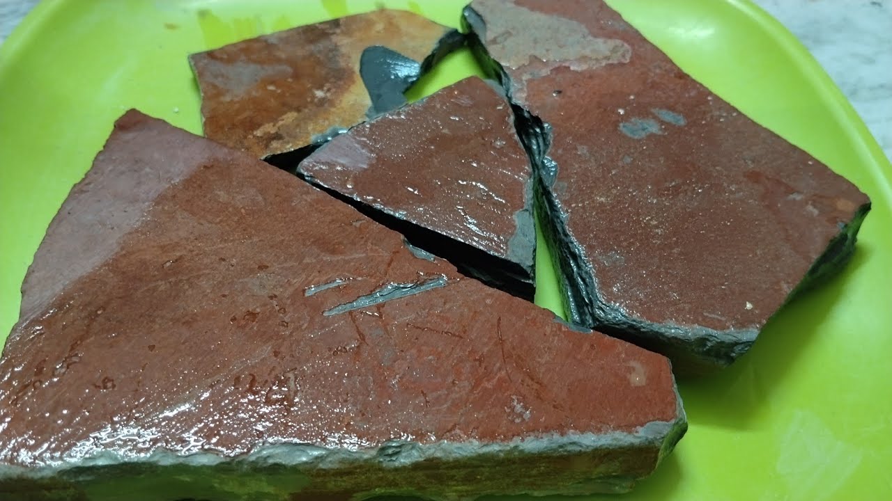 💫Extra Black🖤 Wet Raw Shale Stone Satisfying Scraping Video💥💫 - YouTube