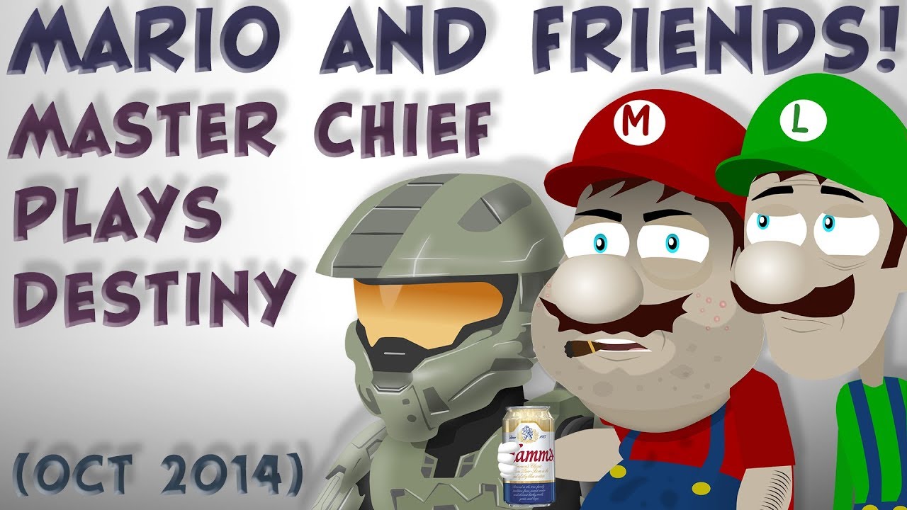 Mario and Friends: Master Chief Plays Destiny - YouTube