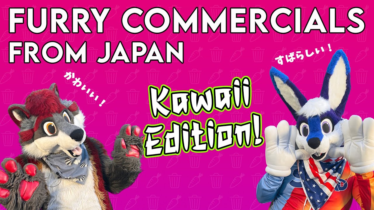Japanese Furry Commercials!!! Kawaii edition - YouTube