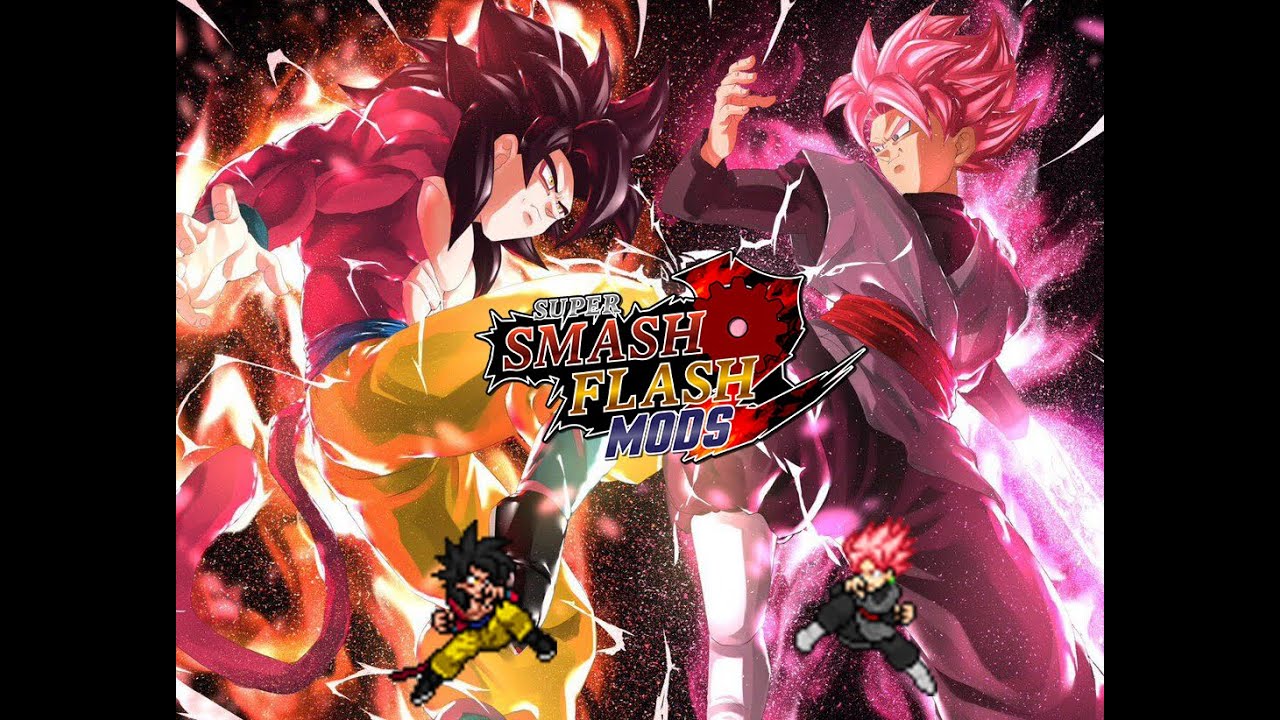 SSF2 Mods | Goku Revamp vs Black Goku | SSF2Mods Showcase - YouTube