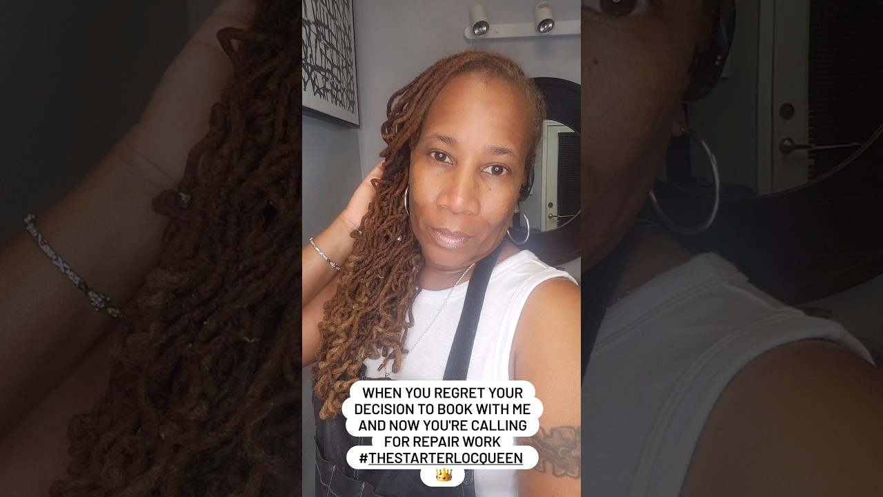 The Starter Loc Queen 👑 - YouTube