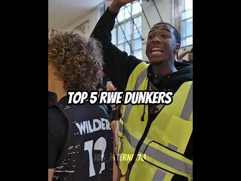 TOP 5 RWE DUNKERS #basketball #rwe #aau #dunk #edit #highschool