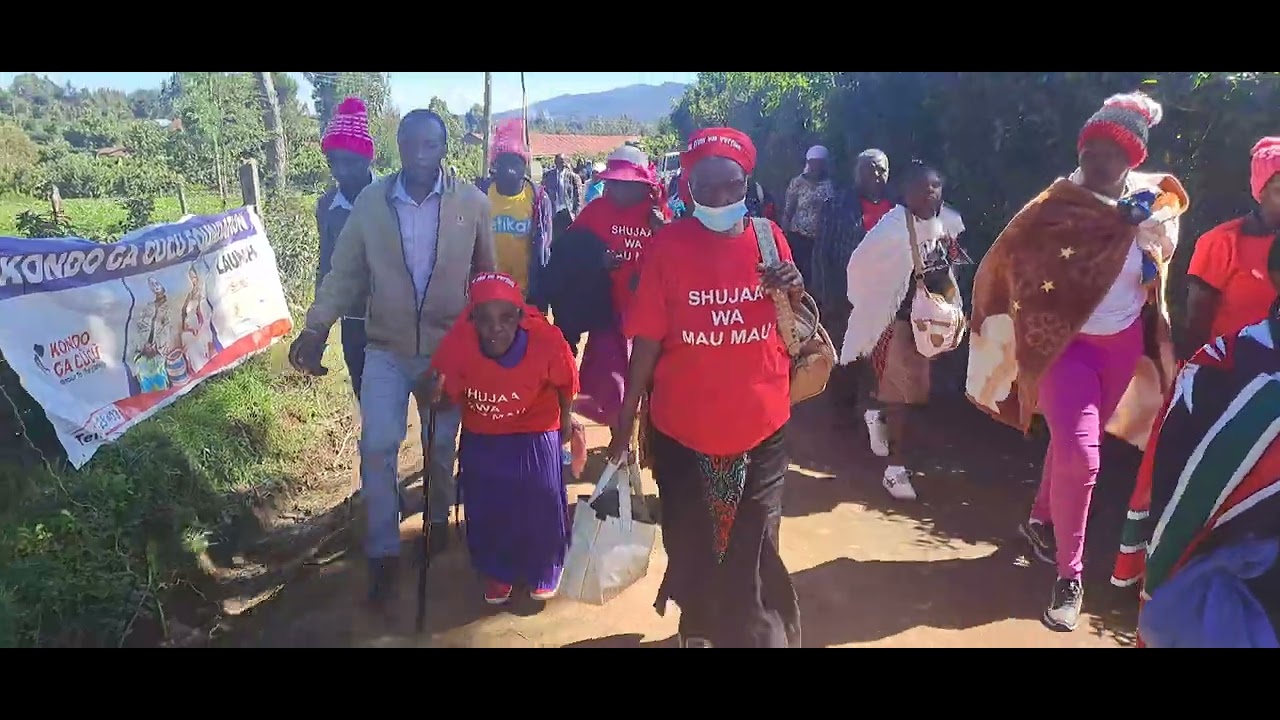 MEET THE MAU MAU SISTERS MOURNING DEATH OF MUKAMI KIMATHI WIFE TO DEDAN ...