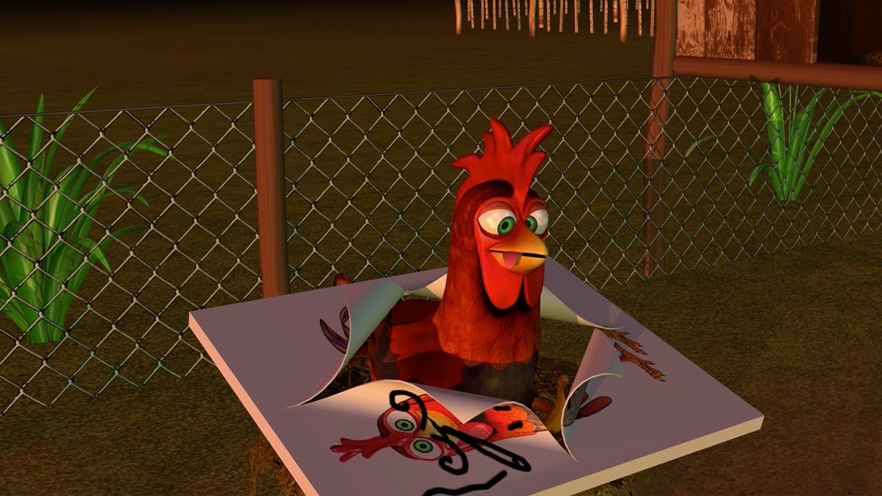 Pinto The Rooster - Song for Kids | Zenon The Farmer Nursery Rhymes ...