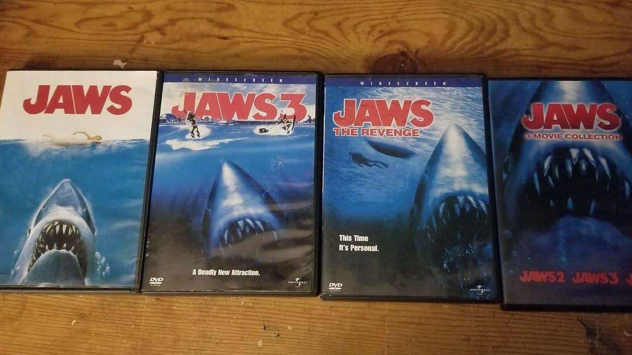 My Movie Collection : The Jaws Films - YouTube