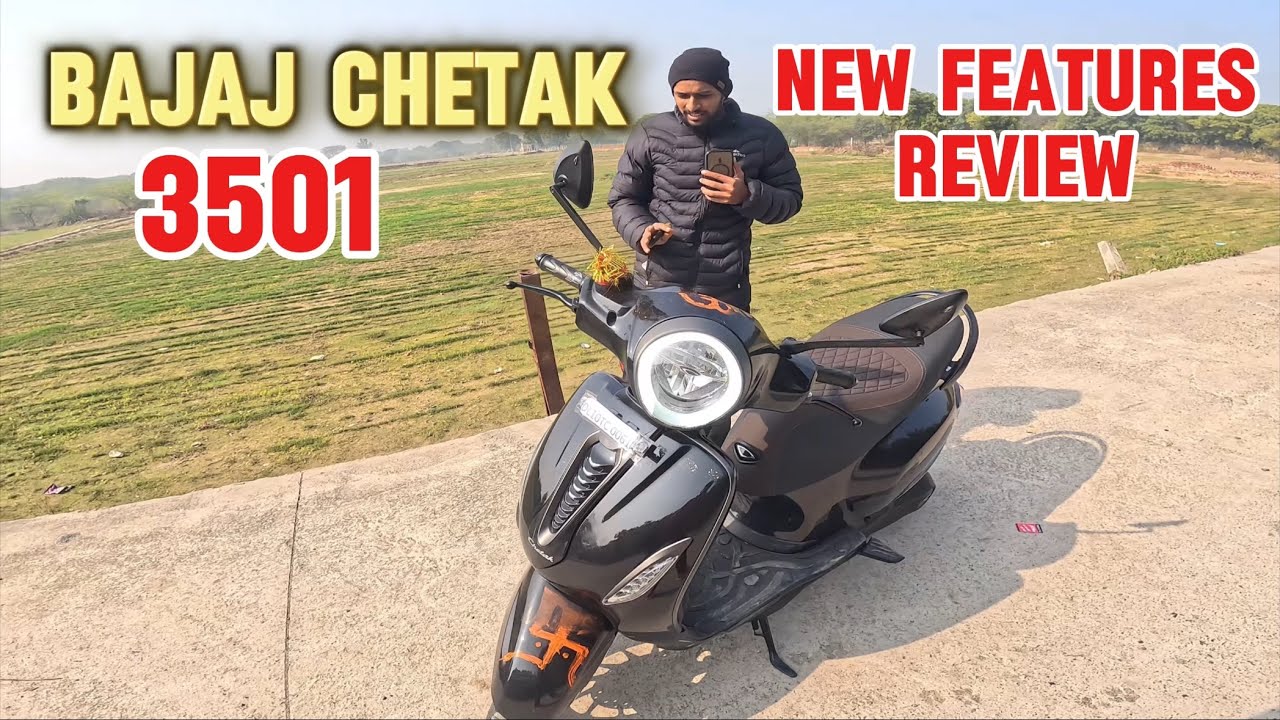 Bajaj Chetak 3501 Electric scooter Review // Bajaj chetak 2025 New ...