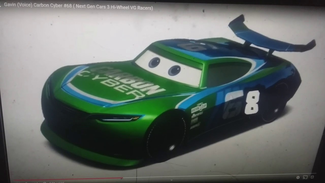 Mike Sr (Voice) Carbon Cyber #68 (Next Gen Cars 3 Hi-Octane VG Racers ...
