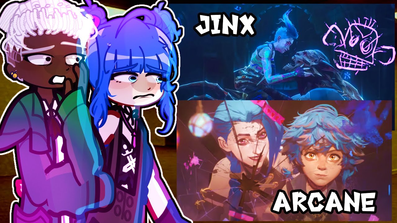 PARALLEL ARCANE reacts to JINX ARCANE 💙💜 Gacha 2 ARCANE SEASON 2 ACT 3 ...