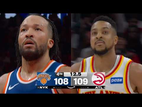 INSANE ENDING to New York Knicks vs Atlanta Hawks Game 3 - Final 2 Minutes