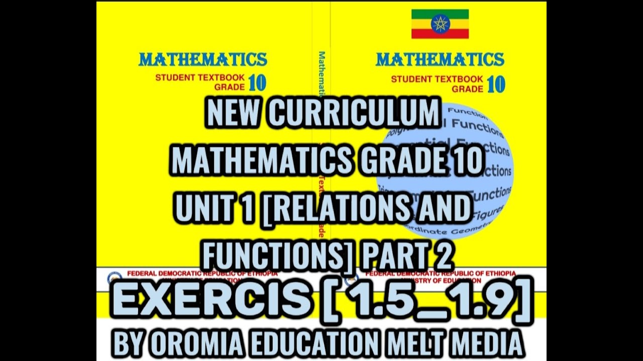 mathematics grade 10 unit 1(relations and functions) part 2 - YouTube