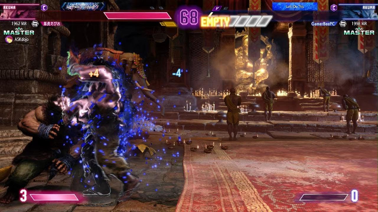 Street Fighter 6 Gamerbee Akuma pulled the drive rush demon at ...