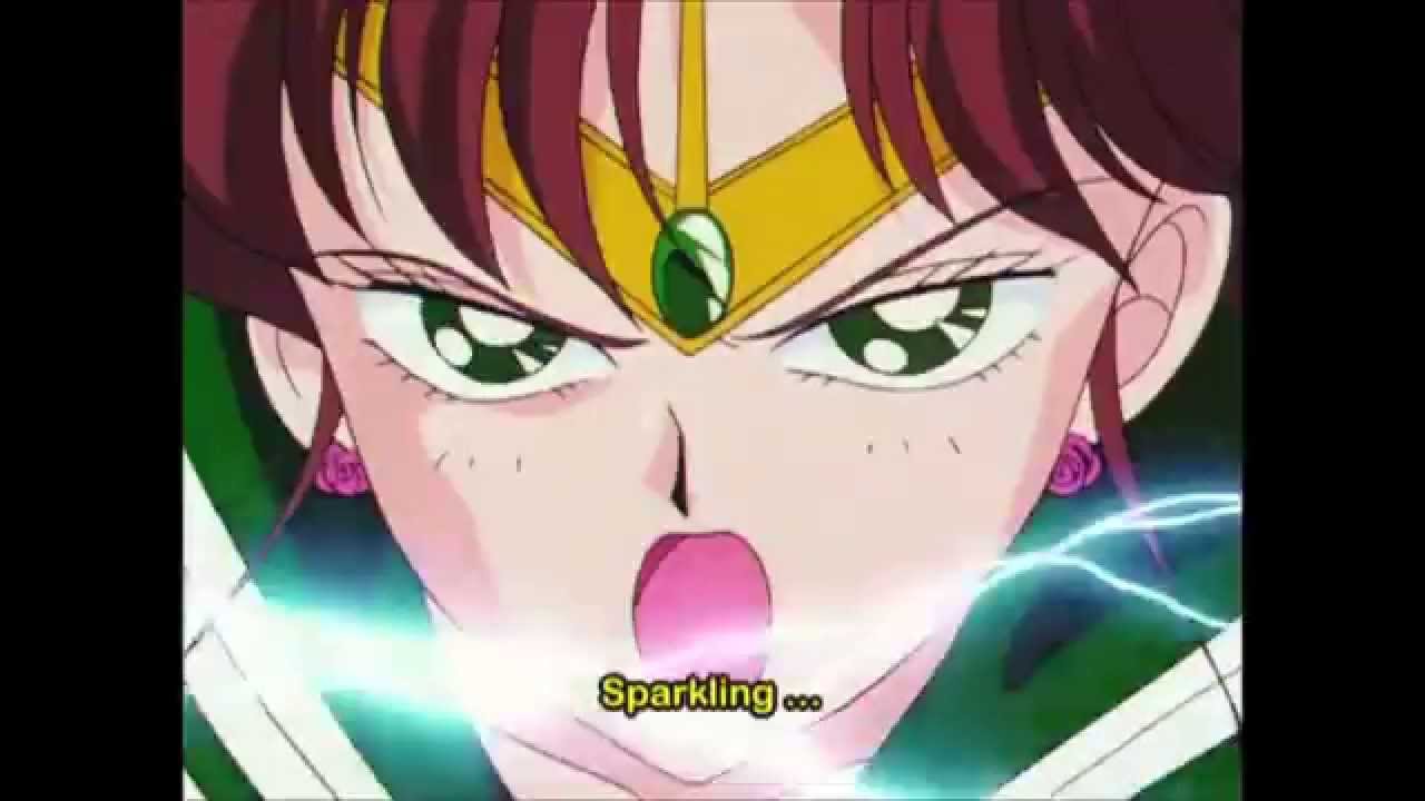 Sailor Jupiter Attack 2 - Sparkling Wide Pressure! - YouTube