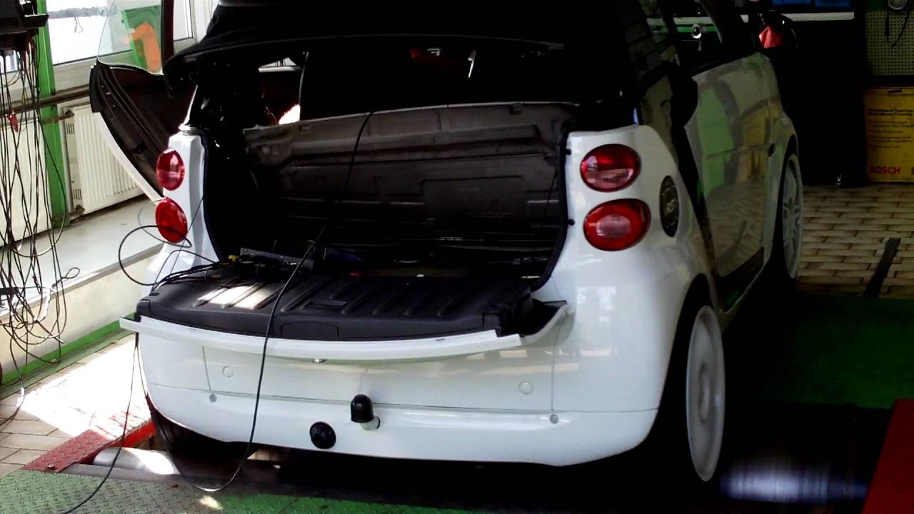smart 451 pulse cabrio CS-Products Chiptuning mit 109 PS auf Prüfstand ...