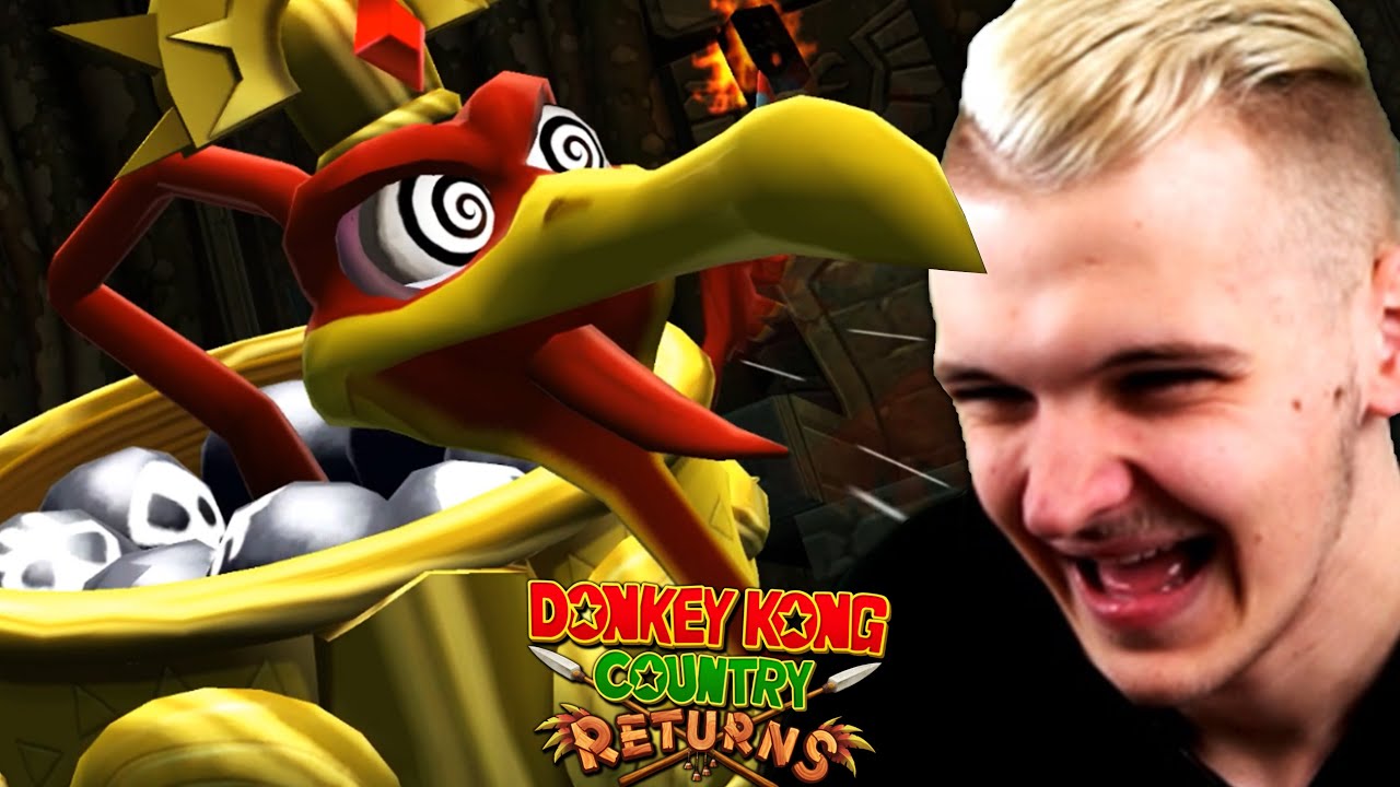 Donkey Kong Boss auf Crack - Donkey Kong Country Returns #11 - YouTube
