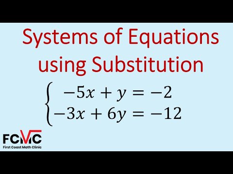 How to Solve Systems of Equations using Substitution - Difficult ...
