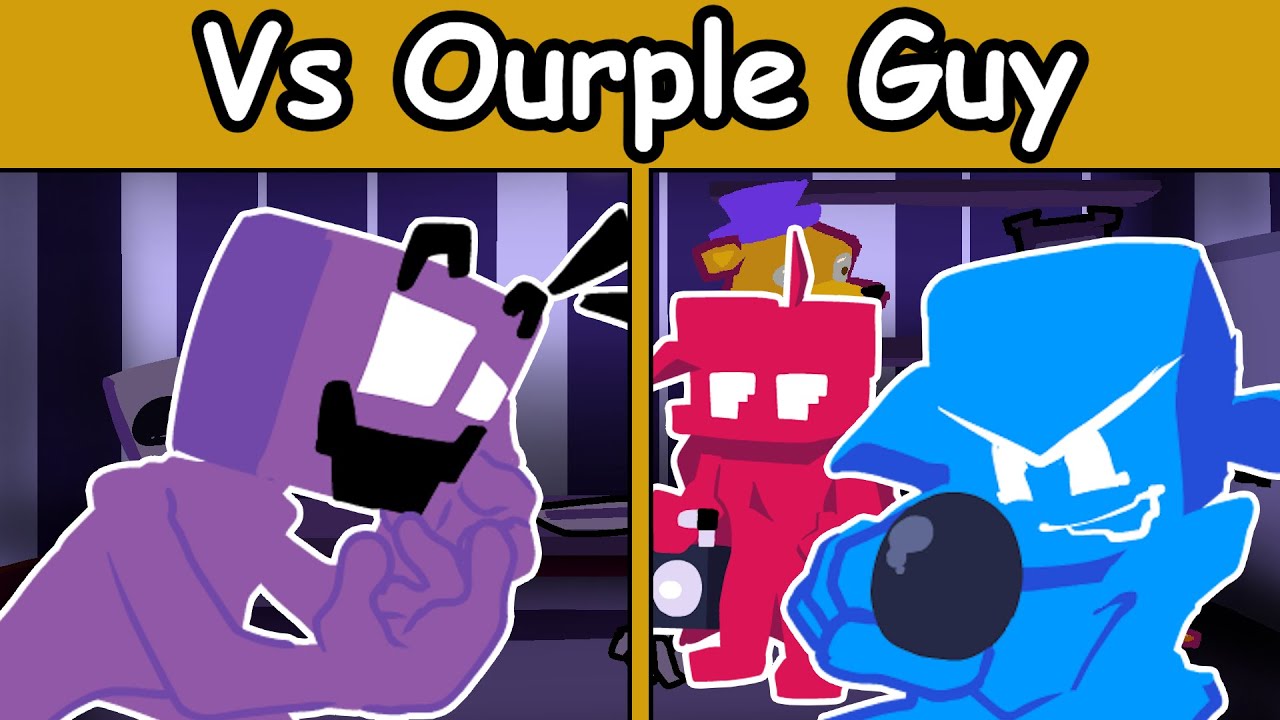 Vs Ourple Guy - FNF Ourple Guy Vibes Mix (A One Shot Ourple Guy Mod ...