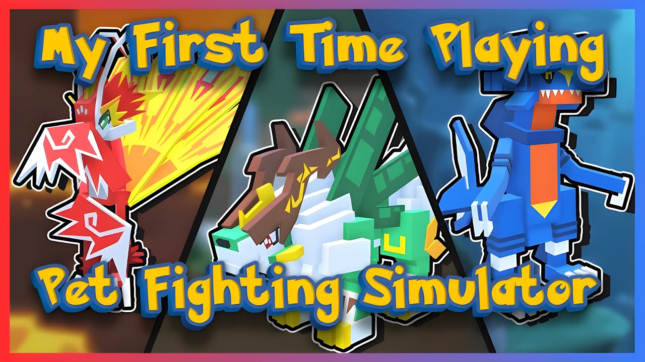 My First Time Playing Pet Fighting Simulator: The Pokémon-Like Roblox ...
