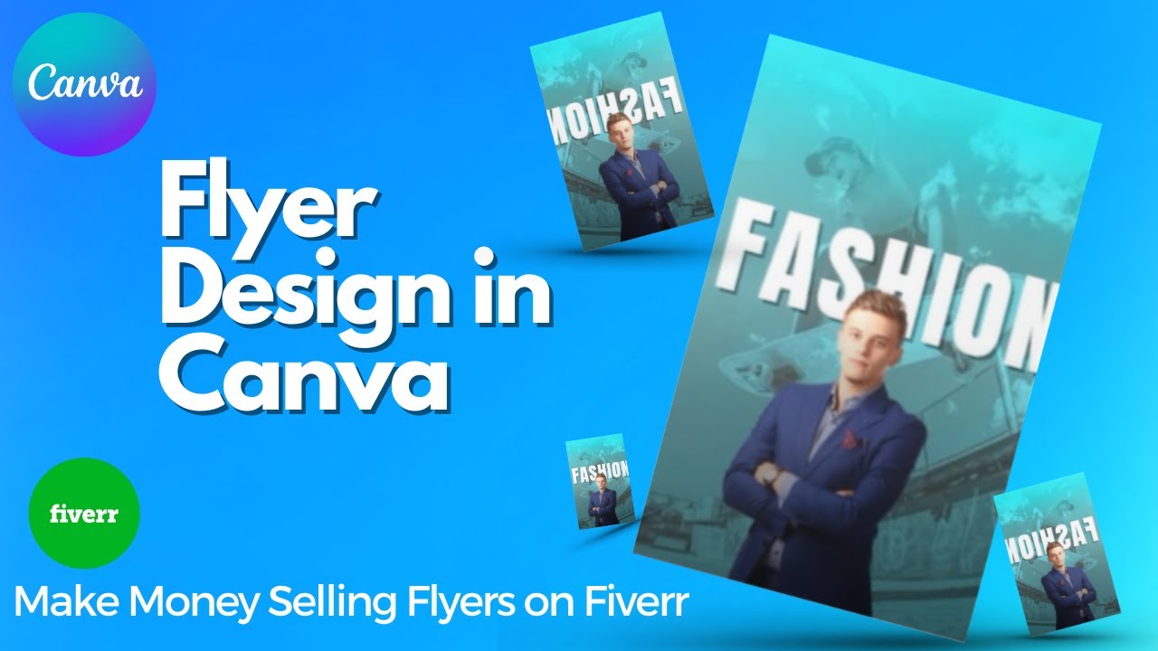 Flyer design in Canva | Free Canva Graphic Design Course for Beginners ...
