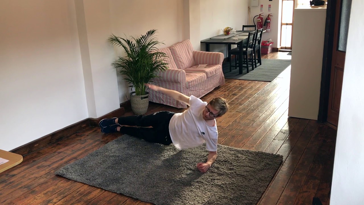 Side Bend with Reach - YouTube