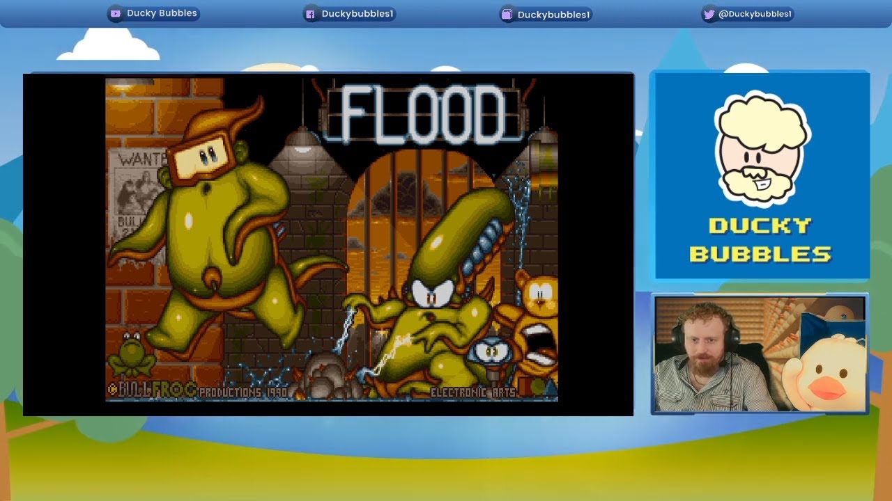 Ducky Plays: Flood - Amiga - YouTube