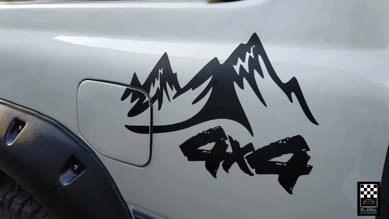 Land cruiser 80 series stickers |land cruiser decals. - YouTube