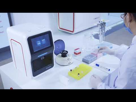 Sansure iPonatic COVID-19 test operation (concentrate method) - YouTube